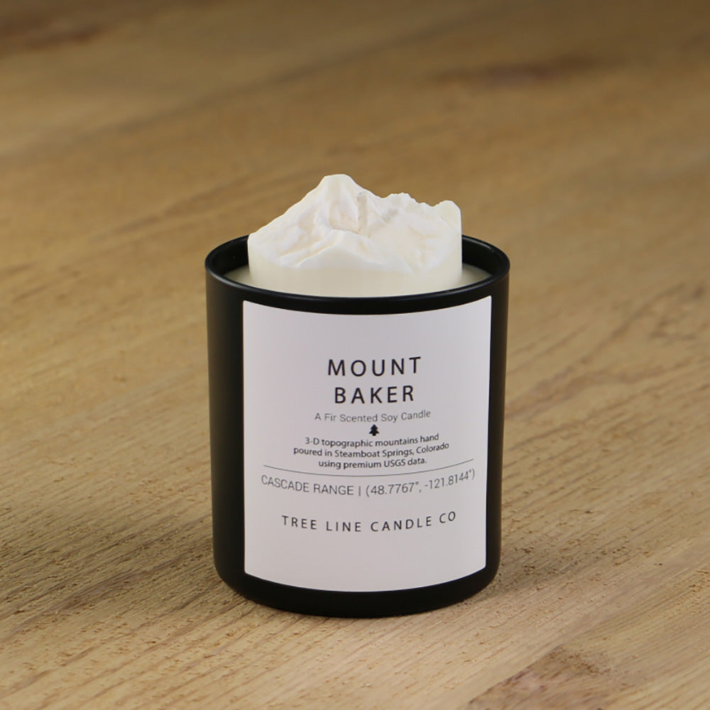 Mount Baker Candle – Washington Mountain Candle | Tree Line Candle Co