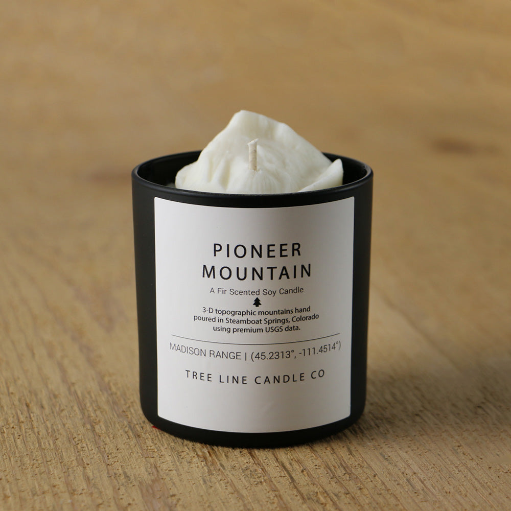 Pioneer Mountain Candle – Montana Peak Candle | Tree Line Candle Co