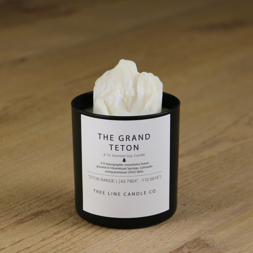 Grand Teton Candle – Wyoming Mountain Candle | Tree Line Candle Co